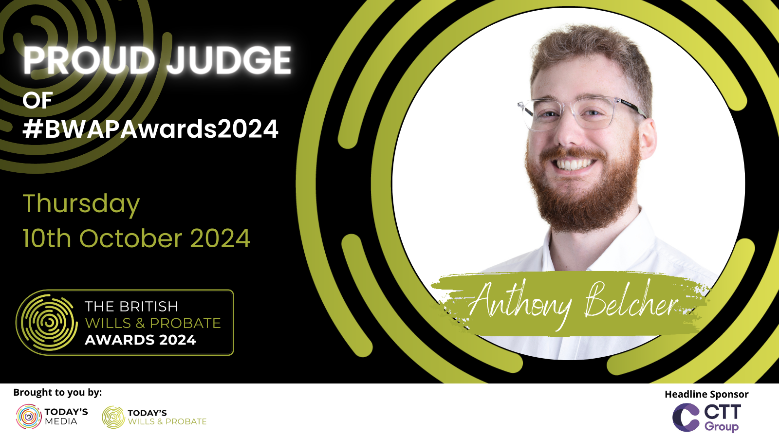 SWW's Anthony Belcher Judge for BWAPS 2024 - The Society of Will Writers
