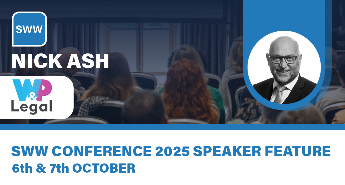 SWW Conference 2025 Speaker Feature - Nick Ash - The Society of Will ...