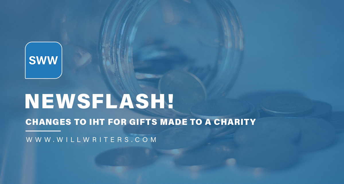 Newsflash! Changes to IHT for Gifts Made to Charity - The Society of ...